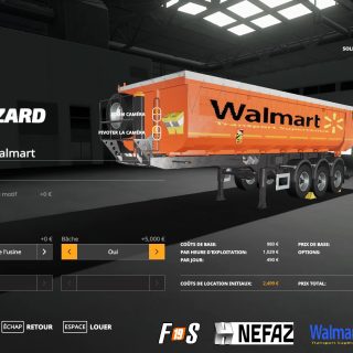 Pack LKW-Anhänger Walmart FS19 | Landwirtschafts Simulator 25 Mods ...