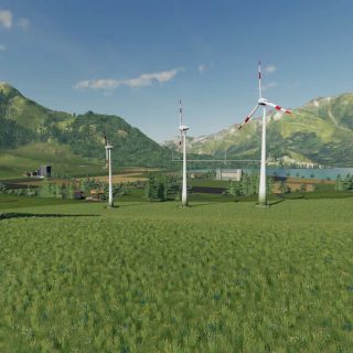 Paket mit Windkraftanlagen v1.3 FS19 | Landwirtschafts Simulator 25 ...