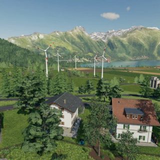 Paket mit Windkraftanlagen v1.3 FS19 | Landwirtschafts Simulator 25 ...