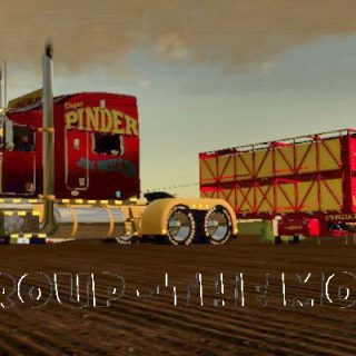 PETERBILT 388 CIRQUE PINDER v2.0 FS19 | Landwirtschafts Simulator 25 ...