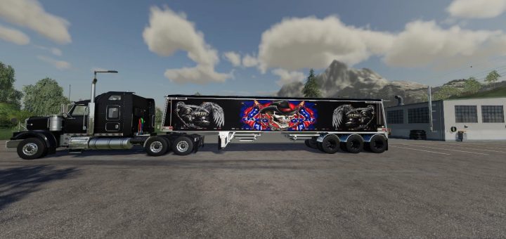 Step Deck Autoload Trailer v1.0 FS19 | Landwirtschafts Simulator 19 ...