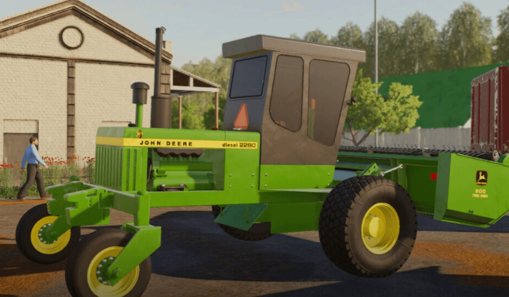 JOHN DEERE WINDROWER V1.2 FS19 | Landwirtschafts Simulator 25 Mods ...