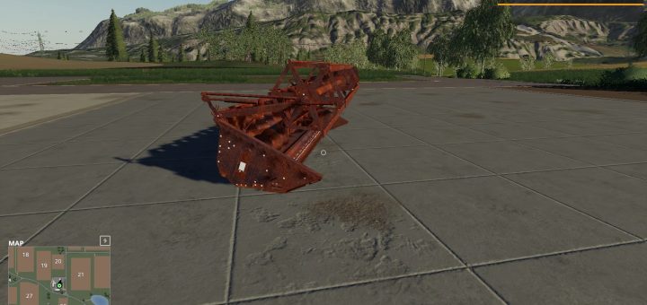 Merger-Header v1.0 FS19 | Landwirtschafts Simulator 19 Mods | LS19 Mods