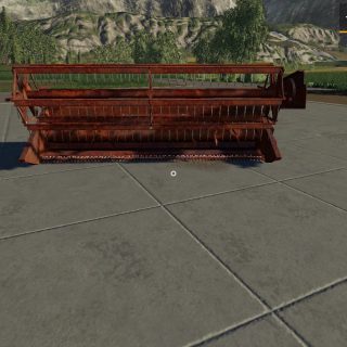 Rusty Old Header v1.0 FS19 | Landwirtschafts Simulator 25 Mods / LS25 Mods