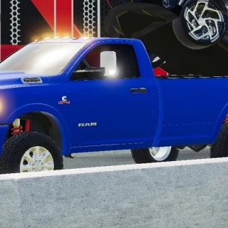 2020 Ram Single Cab Drag v1.0 FS19 | Landwirtschafts Simulator 25 Mods ...