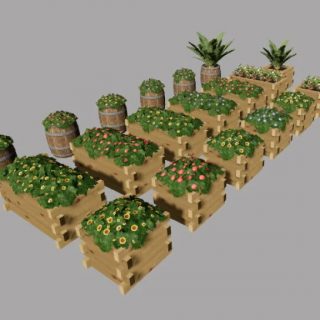 Blumen Deko Pack v1.0.1 FS19 | Landwirtschafts Simulator 25 Mods / LS25 ...