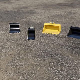 Bucket Pack v1.0 FS19 | Landwirtschafts Simulator 25 Mods / LS25 Mods