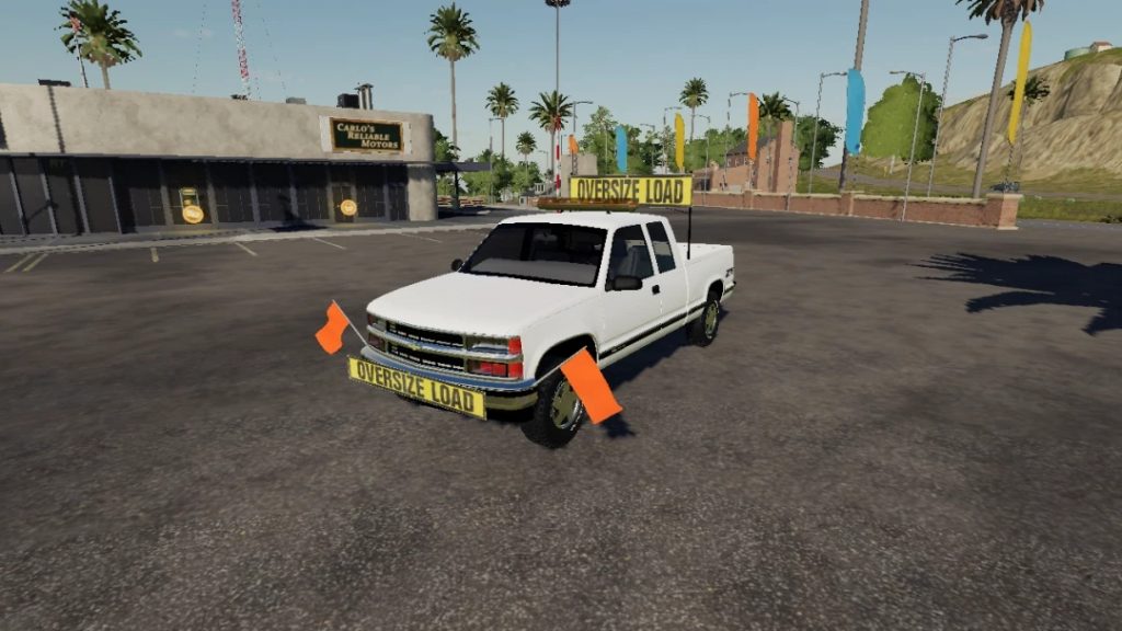 Chevy 1500 Oversize Load/Pilot Car v1.0 FS19 | Landwirtschafts ...