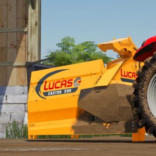 Lucas Castor 20R v1.0 FS19 | Landwirtschafts Simulator 25 Mods / LS25 Mods