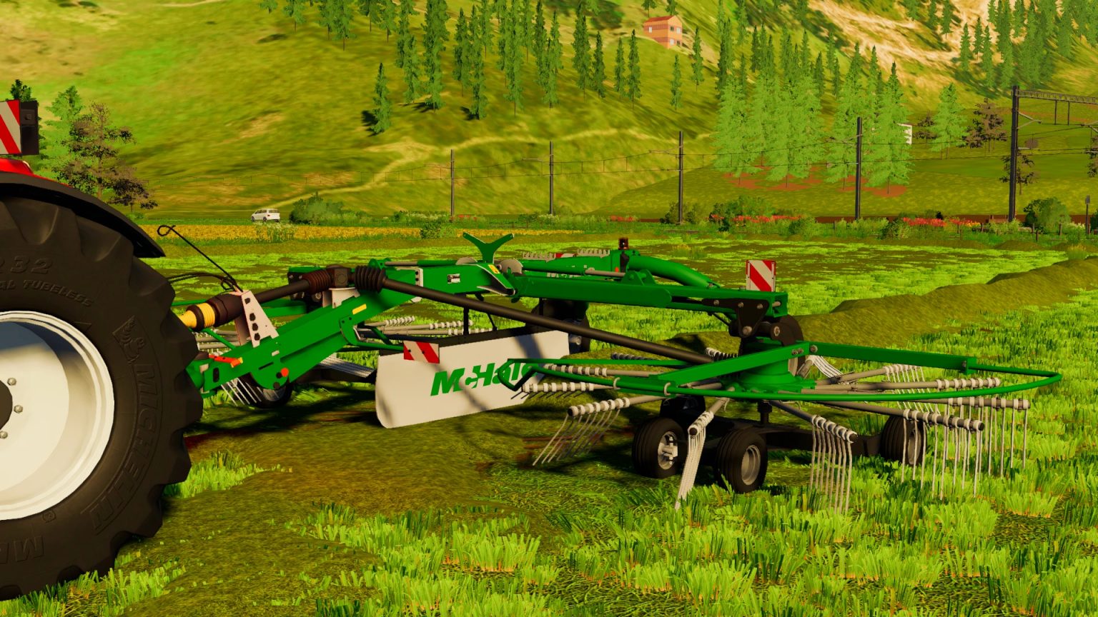 MCHALE Schwader v1.1 FS19 | Landwirtschafts Simulator 25 Mods / LS25 Mods