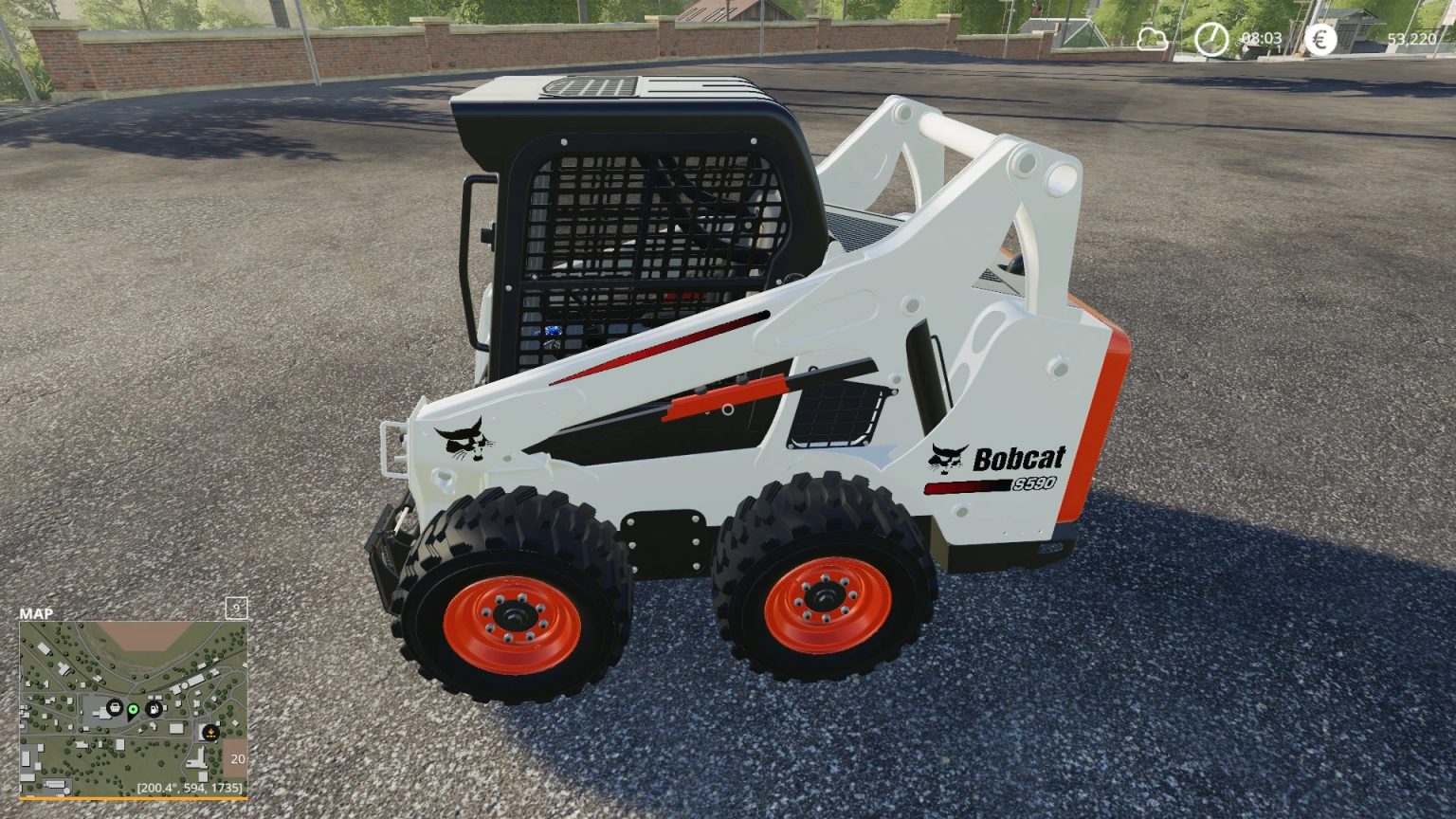 Bobcat t590 v2.0 FS19 | Landwirtschafts Simulator 19 Mods | LS19 Mods