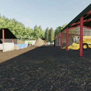 Hall Farm v1.0 FS19 | Landwirtschafts Simulator 25 Mods / LS25 Mods