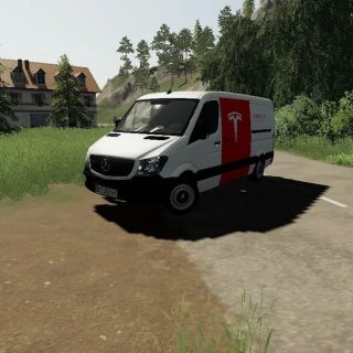 Mercedes Benz Sprinter Tesla Moblie Service v1.0 FS19 | Landwirtschafts ...