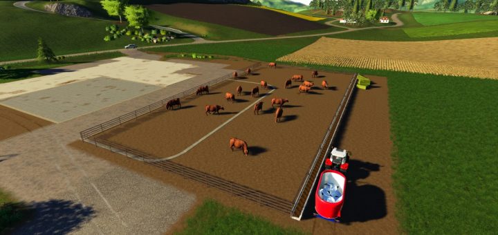 Mittlerer Feedlot