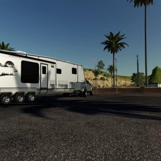 EQM SlideOut Camper v1.0 FS19 | Landwirtschafts Simulator 25 Mods ...