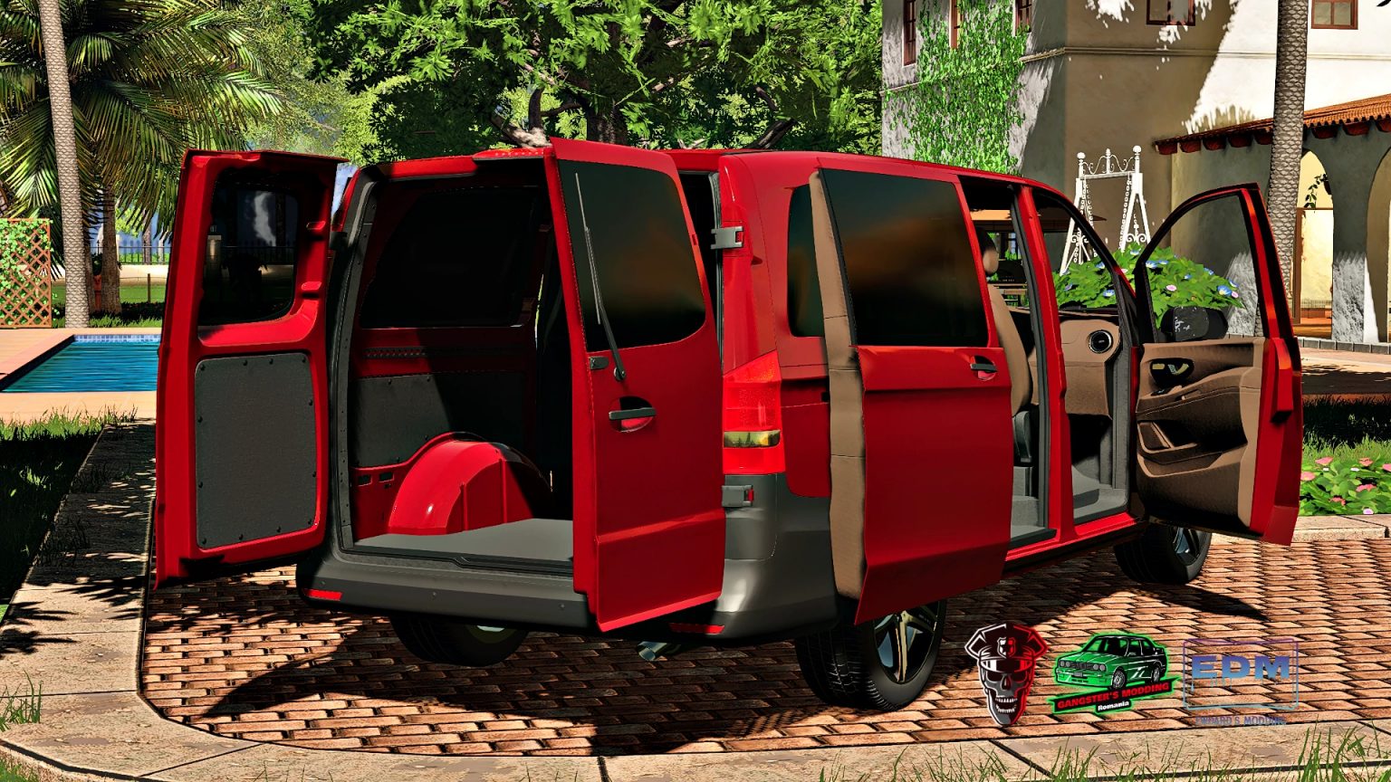 Mercedes Benz Vito v1.0 FS19 | Landwirtschafts Simulator 25 Mods / LS25 ...