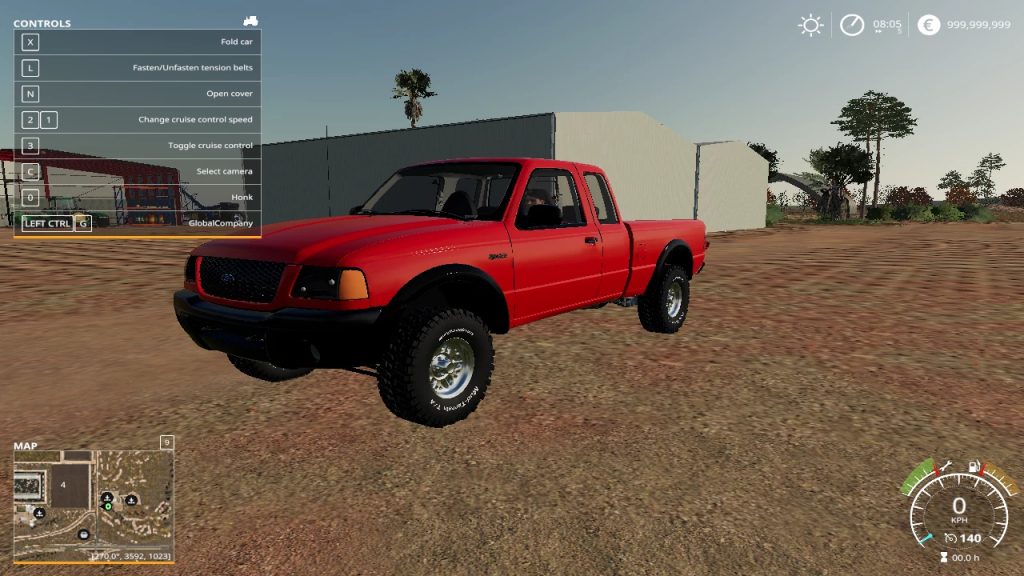 2011 ford ranger CAMREA FIXED v1.0 FS19 | Landwirtschafts Simulator 25 ...