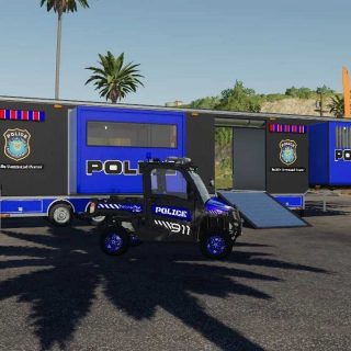 Polizei Gator XUV865M V1.0 FS19 | Landwirtschafts Simulator 25 Mods ...