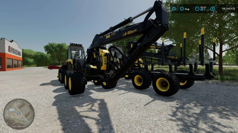 Ponsse Bison und Cobra v1.0 Mod | Landwirtschafts Simulator 25 Mods ...