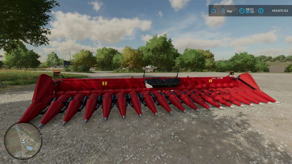 CASE Header 4418 v1.0 Mod | Landwirtschafts Simulator 19 Mods | LS19 Mods