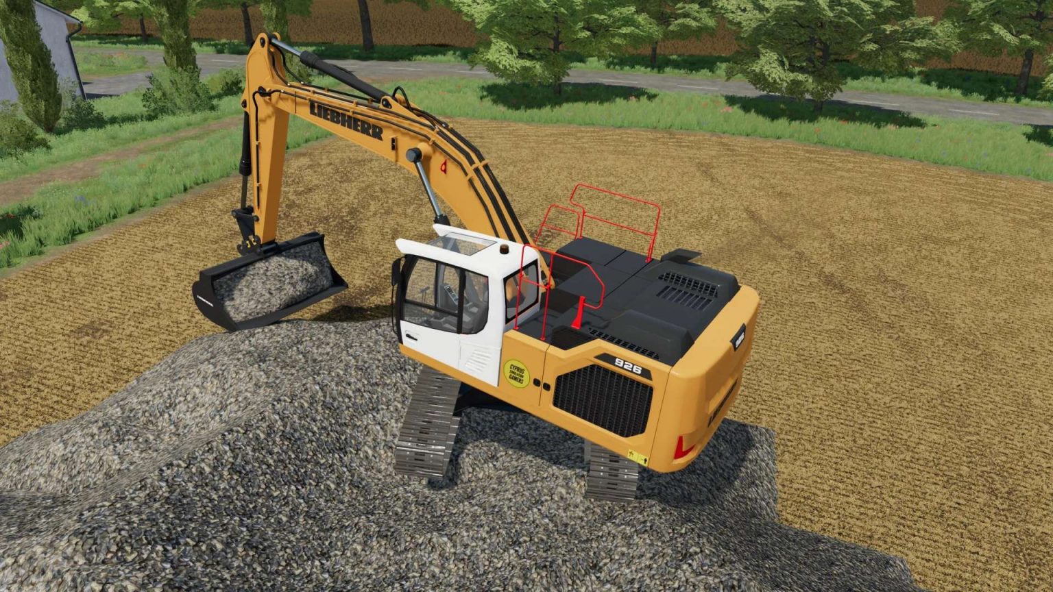 FS22 Liebherr R926 Bagger v1.0 | Landwirtschafts Simulator 25 Mods ...