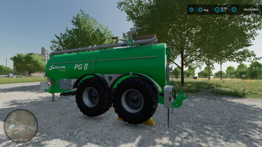 Samson PG II 20 Trailer v1.0 Mod | Landwirtschafts Simulator 25 Mods ...