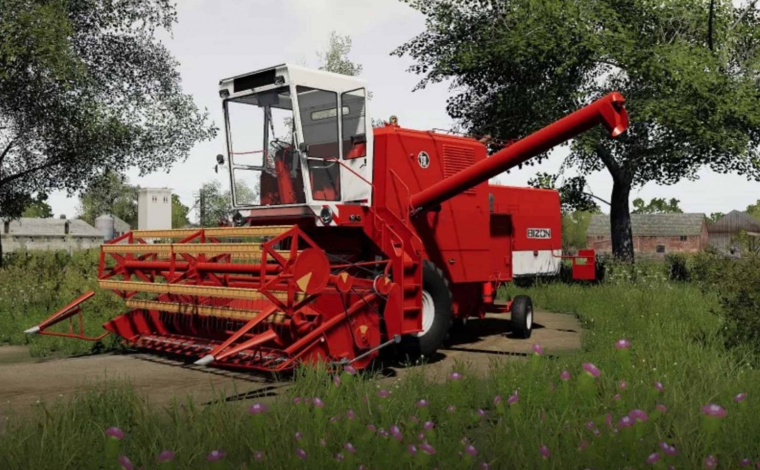 FMZ BIZON Z050/Z056 v1.0 FS19 | Landwirtschafts Simulator 25 Mods ...