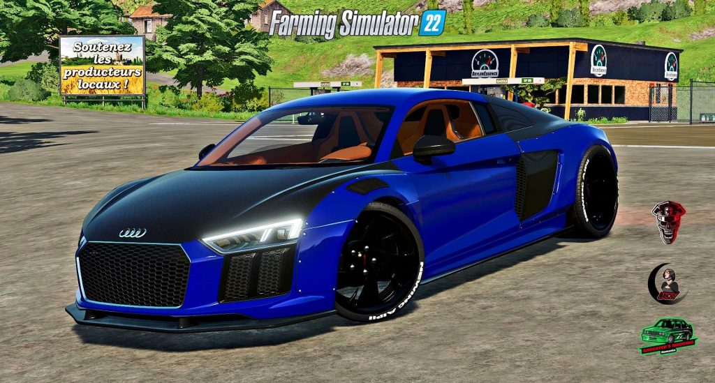 Audi R8 Alpil RSR V1.0 Mod | Landwirtschafts Simulator 25 Mods / LS25 Mods