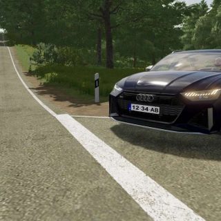 Audi RS6 Avant C8 v1.0.0.0 Mod | Landwirtschafts Simulator 25 Mods ...