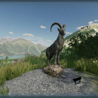 FS22-Steinbock-Statue v1.0.0.0 | Landwirtschafts Simulator 25 Mods ...