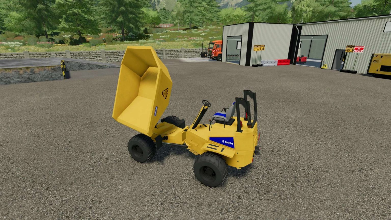 Thwaites 6t Dumper v1.0.0.0 Mod | Landwirtschafts Simulator 25 Mods ...