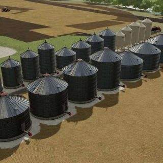 Meridian Grain Bin Pack v1.0.0.0 Mod | Landwirtschafts Simulator 25 ...