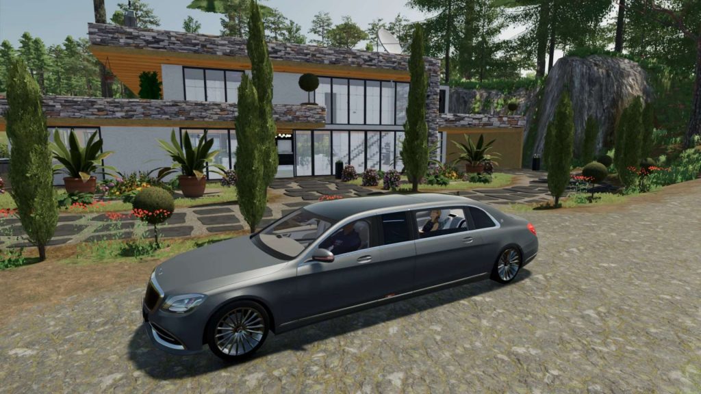 Maybach S650 Pullman v1.0.0.0 Mod | Landwirtschafts Simulator 25 Mods ...