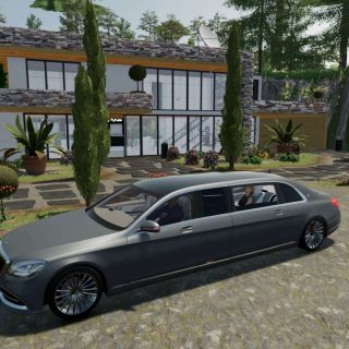 Maybach S650 Pullman v1.0.0.0 Mod | Landwirtschafts Simulator 25 Mods ...