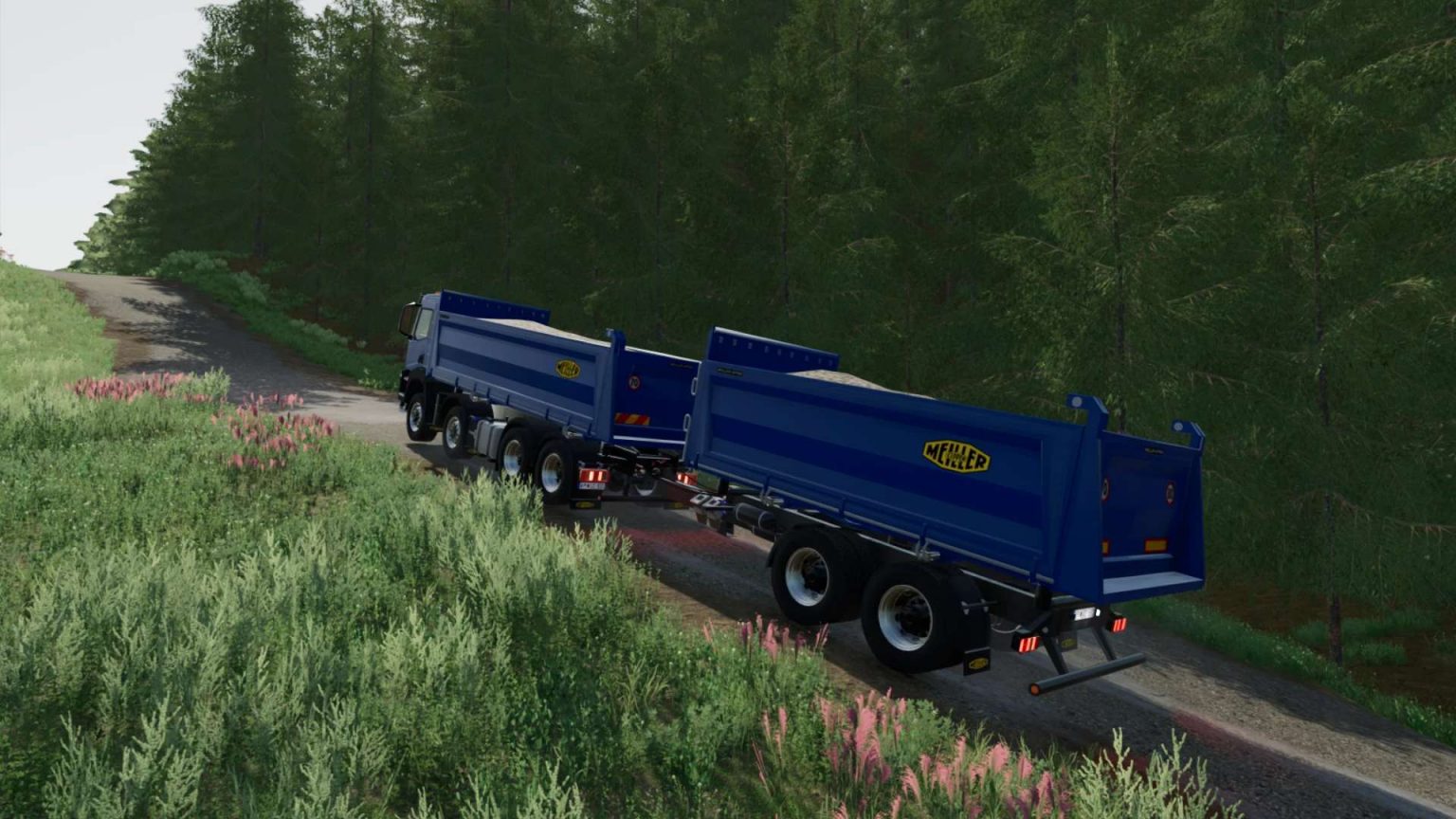 MEILLER KIPPER TANDEM V1.0.2.0 Mod | Landwirtschafts Simulator 25 Mods ...