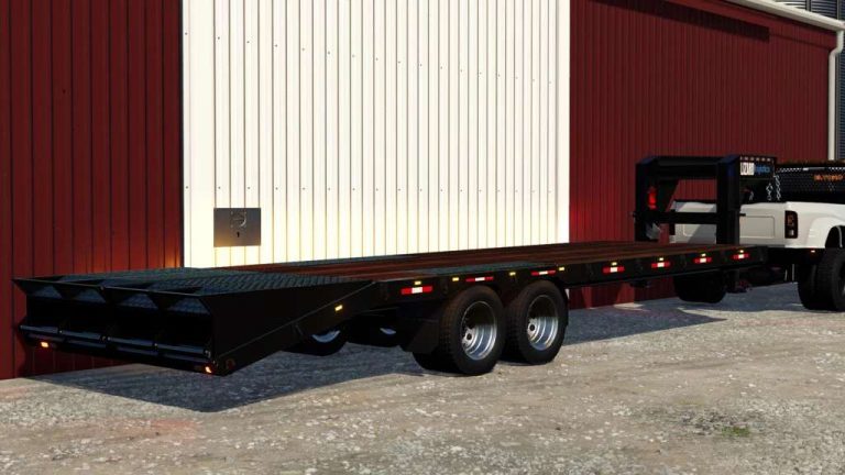 20Ft Gooseneck Trailers Pack v1.0.1.0 Mod | Landwirtschafts Simulator ...