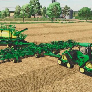 John Deere C850 Air Cart und P576 Air Hoe Drill v1.0.0.0 Mod ...