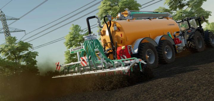 Hakenanhänger mit Kran v1.0.0.0 Mod | Landwirtschafts Simulator 19 Mods ...