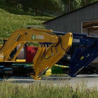 Lizard 320 Bagger v1.0.0.2 Mod | Landwirtschafts Simulator 25 Mods / LS25 Mods