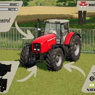 Massey Fercuson 8200 v1.0.0.0 Mod | Landwirtschafts Simulator 25 Mods ...