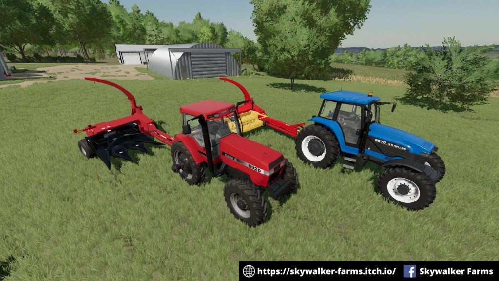 CNH gezogener Feldhäcksler v1.0.0.0 Mod | Landwirtschafts Simulator 25 ...