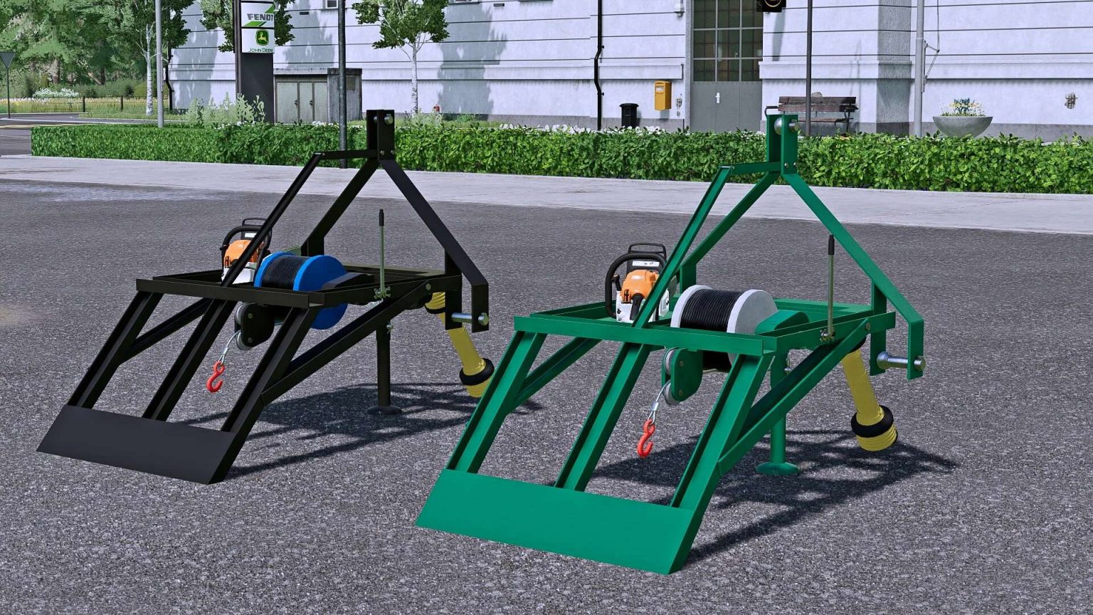 Oldtimer Seilwinde v1.0.0.1 Mod | Landwirtschafts Simulator 25 Mods ...