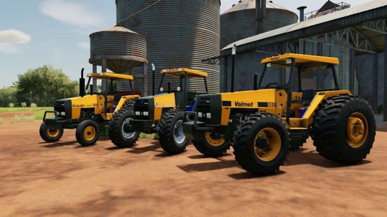 Valmet-Serie 880 980 v1.0.0.0 Mod | Landwirtschafts Simulator 25 Mods ...