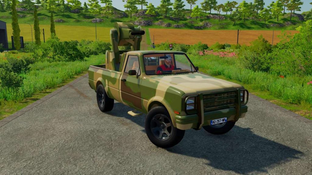 1986 Pickup Militär v1.0.0.0 Mod | Landwirtschafts Simulator 25 Mods ...