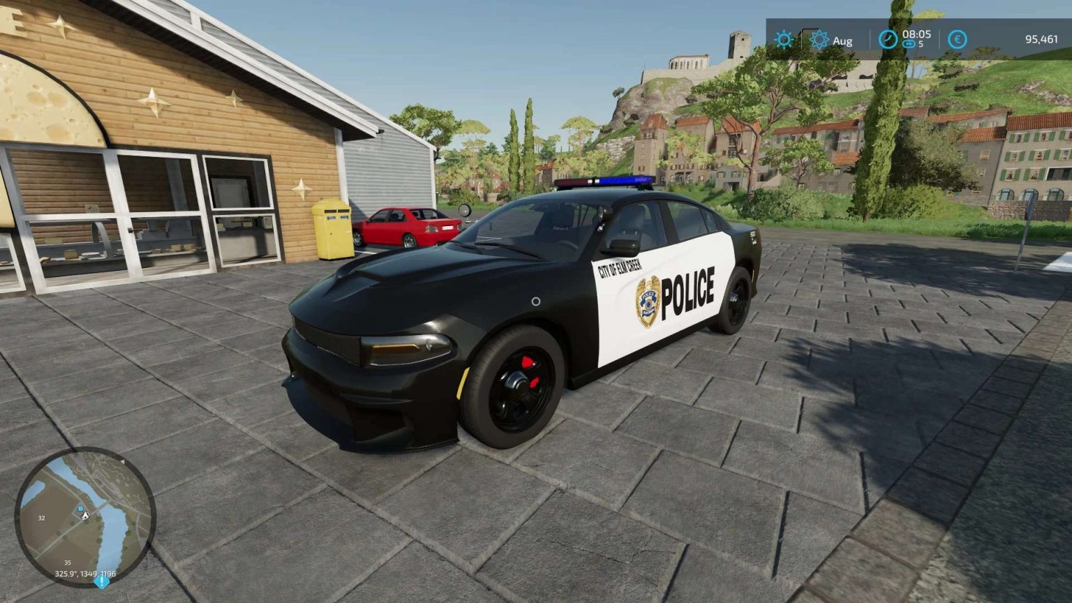 Dodge Charger SRT Polizei v1.0.1.0 Mod | Landwirtschafts Simulator 25 ...