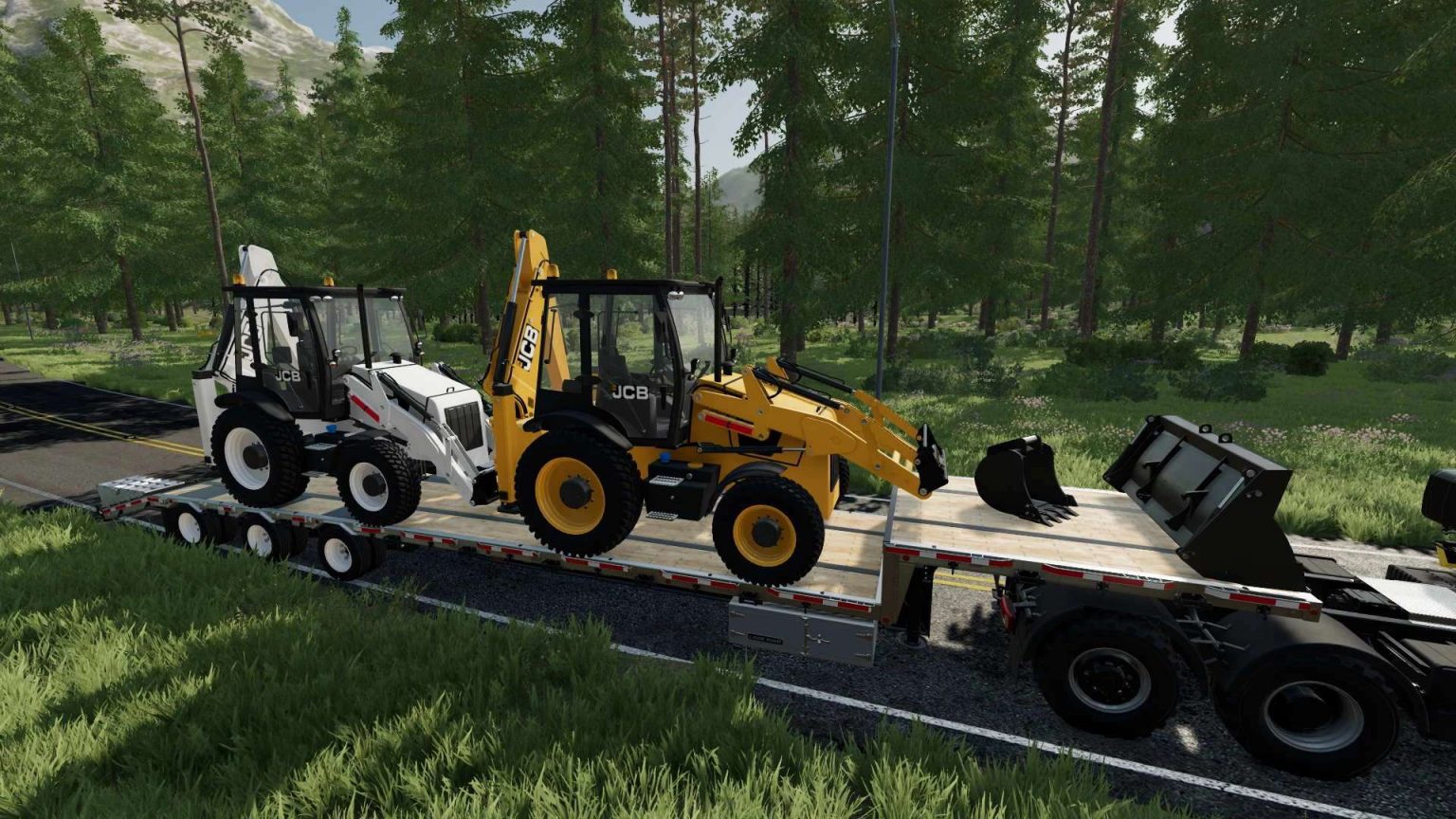 JCB Baggerlader v1.0.0.0 Mod | Landwirtschafts Simulator 25 Mods / LS25 Mods