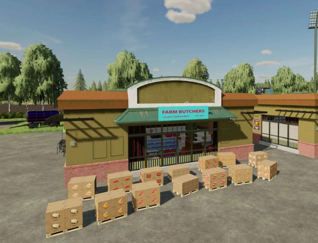 BUTCHER Market Verkaufsargument v1.2.0.0 Mod | Landwirtschafts ...