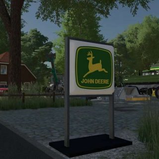 JD Light Sign v1.0.0.0 Mod | Landwirtschafts Simulator 25 Mods / LS25 Mods