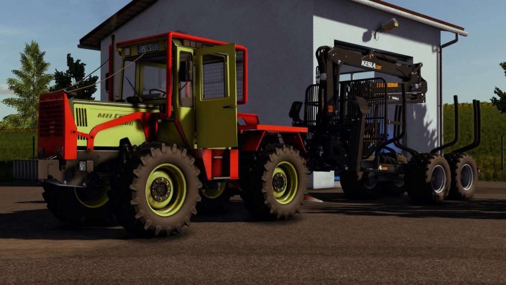Mercedes Benz Trac 1000 -1100 Forst v1.0.0.0 Mod | Landwirtschafts ...