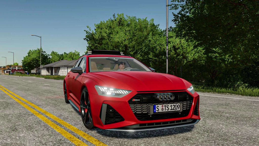 Audi RS6 v1.0.0.0 Mod | Landwirtschafts Simulator 25 Mods / LS25 Mods